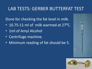 Quality assurance in milk and milk products copy | PPTX