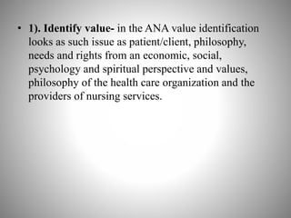 Quality assurance in nursing | PPTX