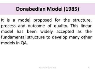 Quality assurance in nursing | PDF