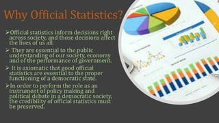 Quality assurance in official statistics | PPTX