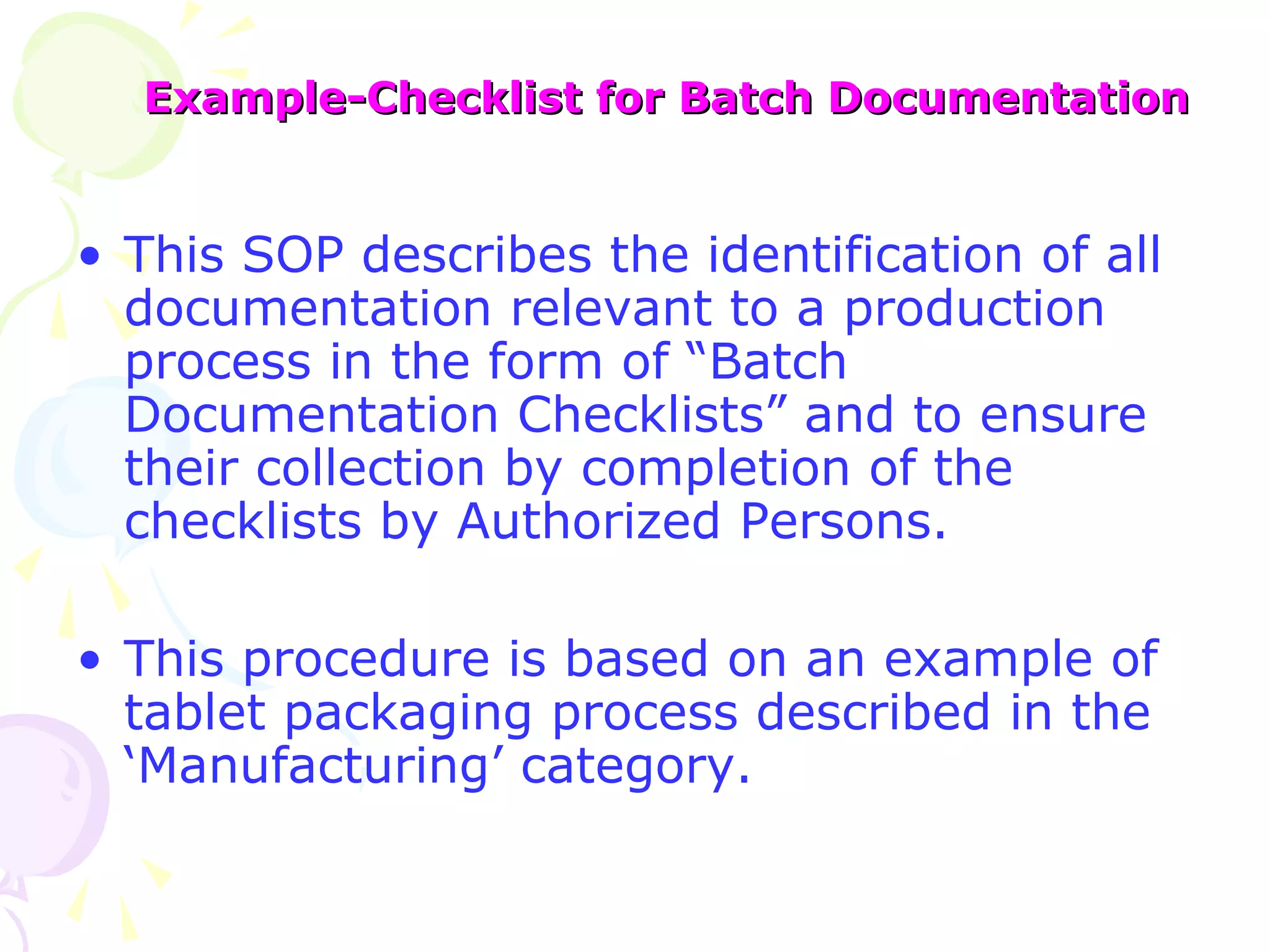 Quality Assurance in Pharmaceuticals | PPT