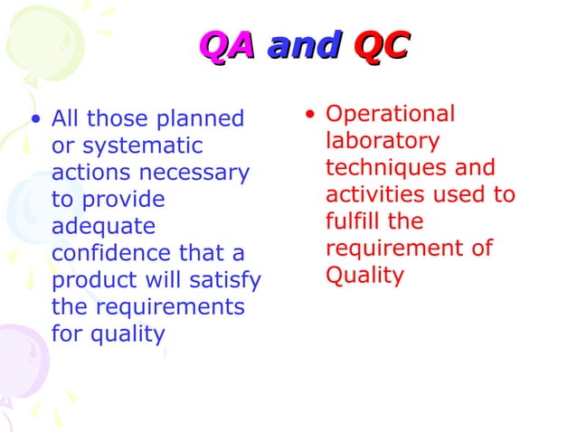 Quality Assurance in Pharmaceuticals | PPT | Chemistry | Science