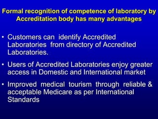 Quality assurance in relation to medical laboratory accreditation | PDF