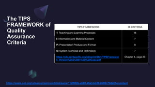 Quality Assurance of blended learning and OERs.pptx
