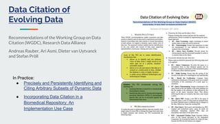 Quality Assurance of Datasets - Class 8.pptx | Business | Business and Finance