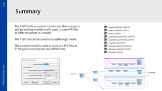 Quality Assurance of FME Scripts | PPT