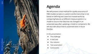 Quality Assurance of FME Scripts | PPT