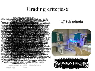 Quality assurance of rsby empanelled hospitals ppt for tvm1 | PPT