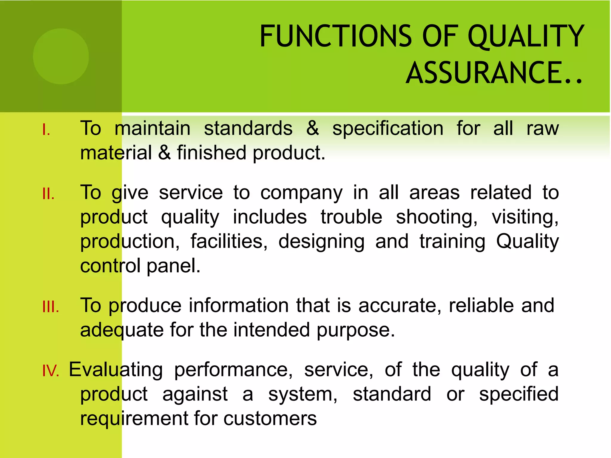 qualityassuranceppt-06072023.pptx | Manufacturing Industry | Industries