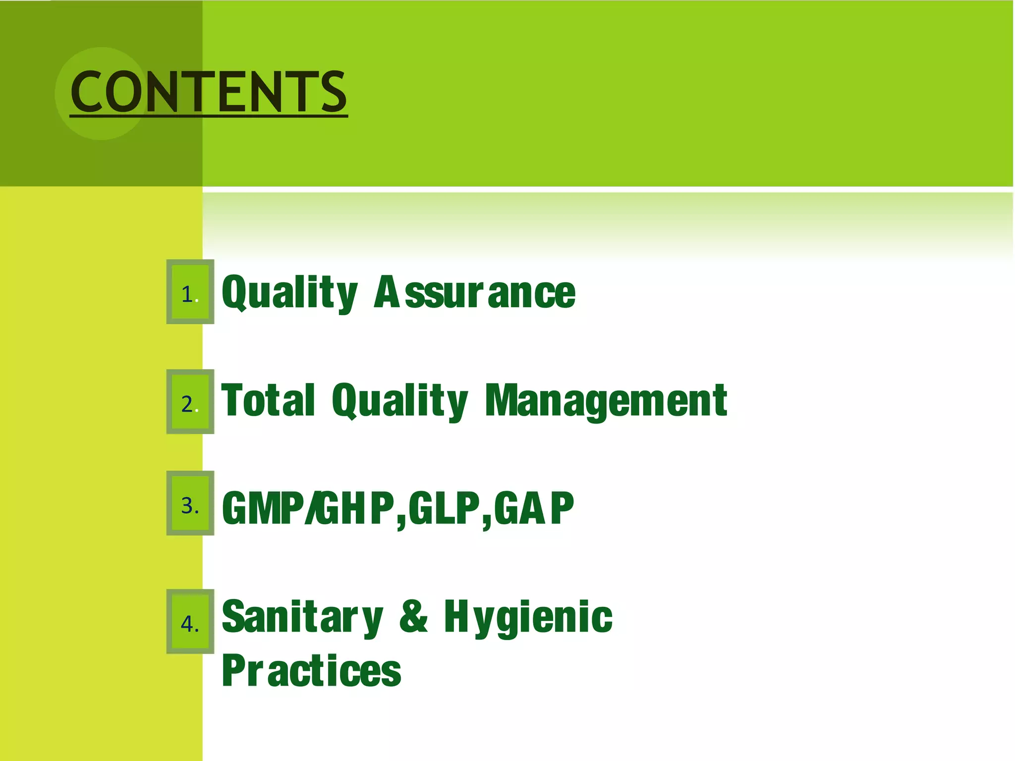 Quality assurance ppt | PPT