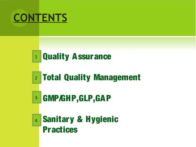 Quality assurance ppt | PPT