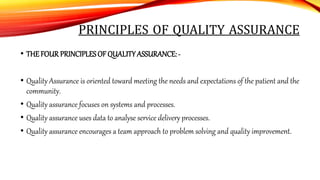 Quality assurance ppt | PPTX
