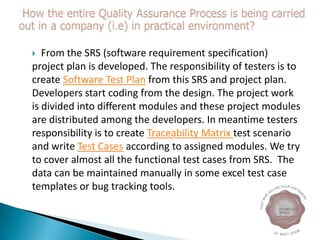 Quality Assurance Process | PPT