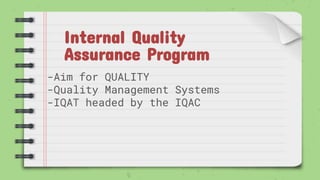 Quality Assurance Program for SAMPLE only not for Distribution | PPTX