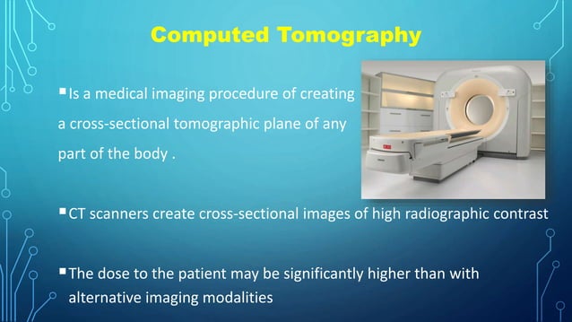 Quality Assurance Programme in Computed Tomography | PPTX | Medical ...