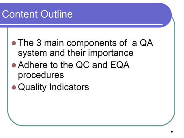 Quality Assurance Qual Indicators.ppt