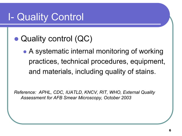Quality Assurance Qual Indicators.ppt
