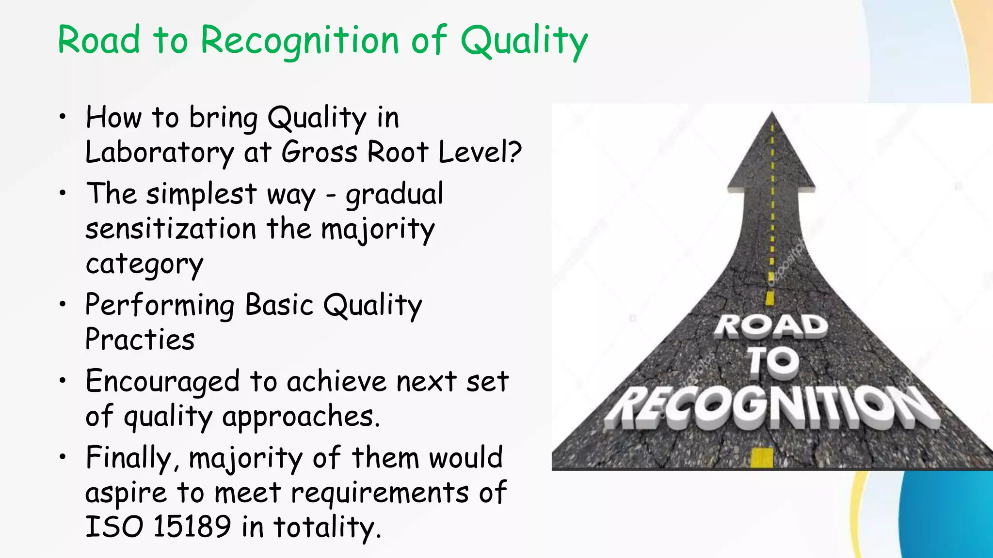 Quality assurance scheme for basic composite medical laboratories | PPT
