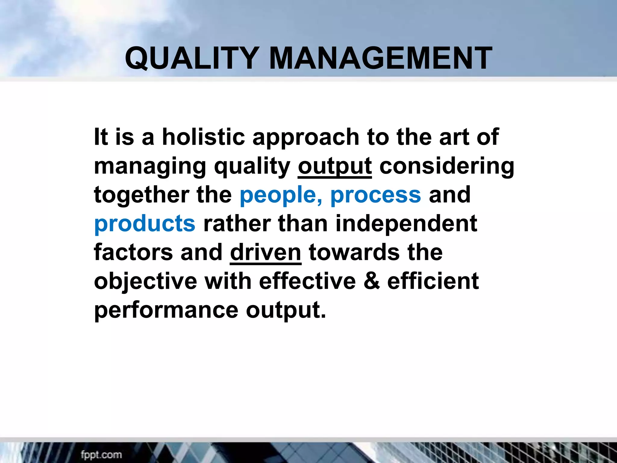 Quality Assurance in Hospitals | PPTX
