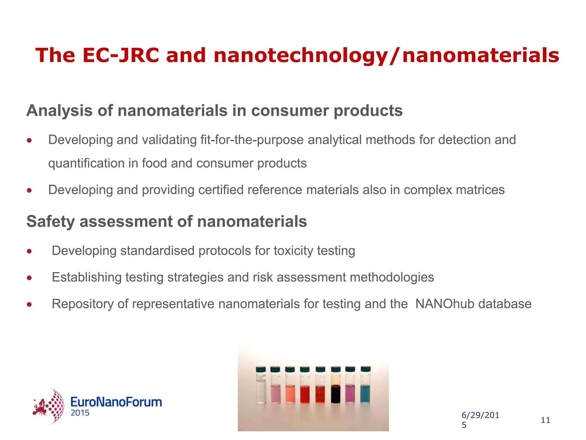 Quality Assurance Tools in Nanomaterials in Food and Consumer Products_2015 | PDF