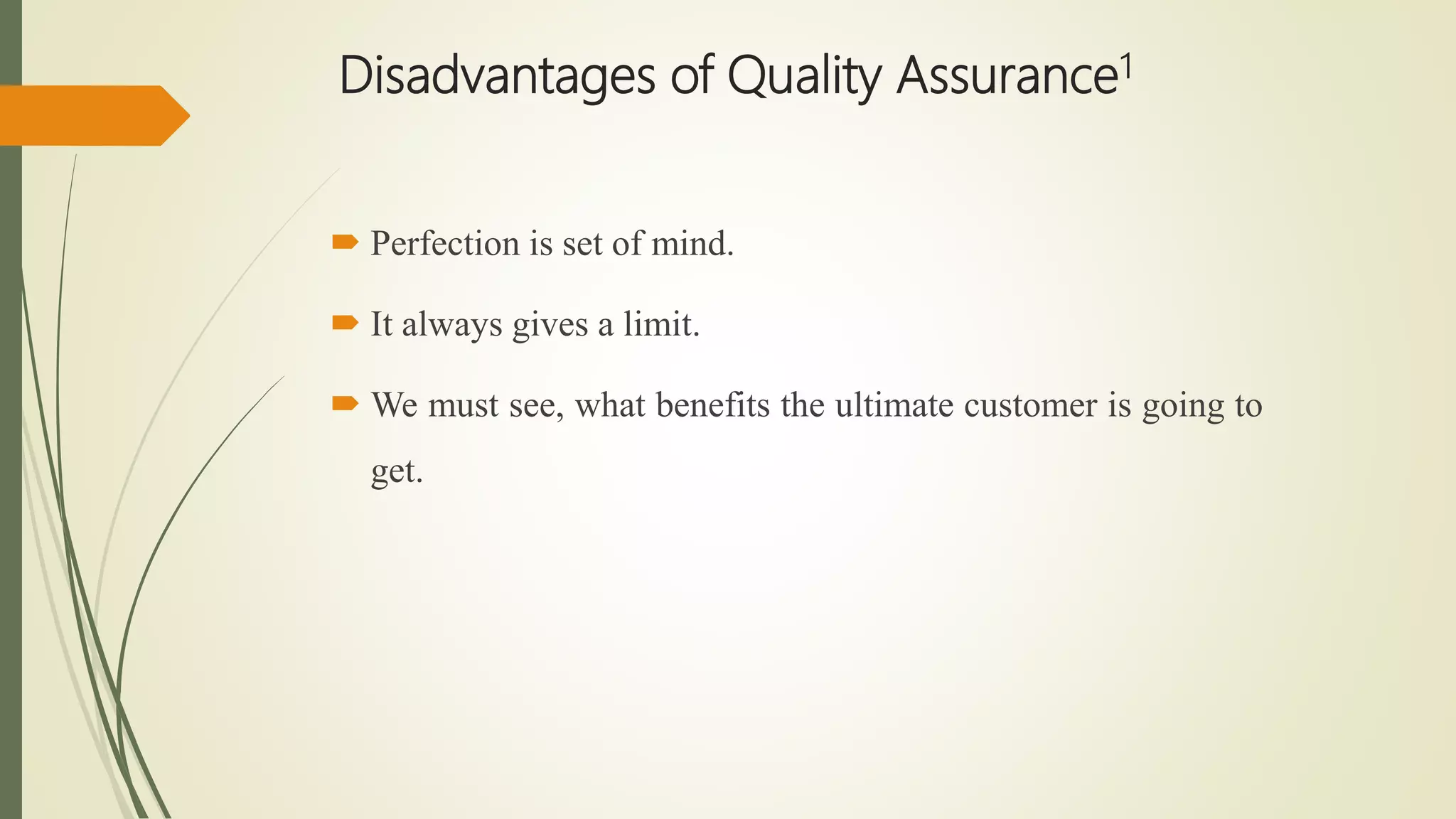 Quality assurance tools & techniques | PPT