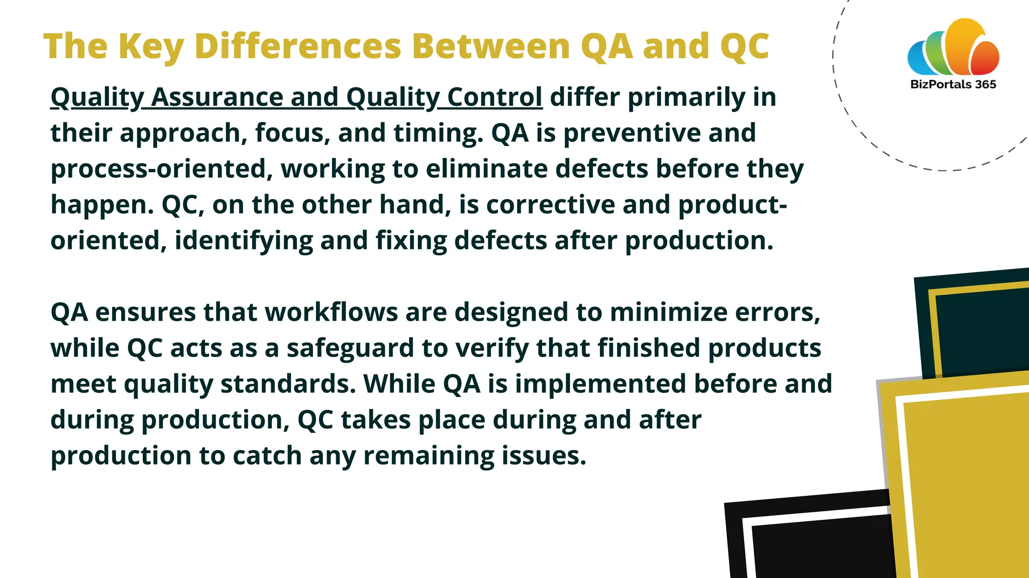 Quality Assurance vs. Quality Control in QMS Understanding the ...