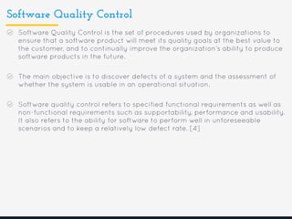 Quality Assurance vs. Quality Control | PPT