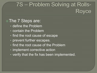 Quality Assurance & Work Measurement | PPT