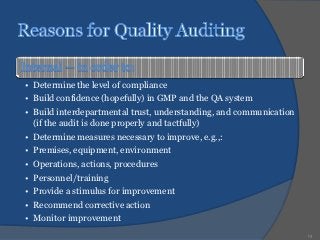Quality audit | PDF