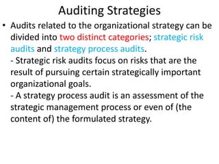 Quality audit | PPTX