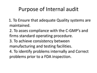 Quality audit | PPTX