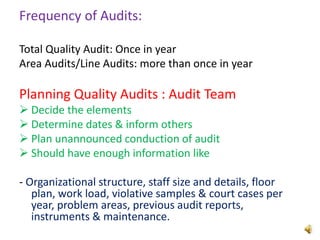 Quality audit | PPTX