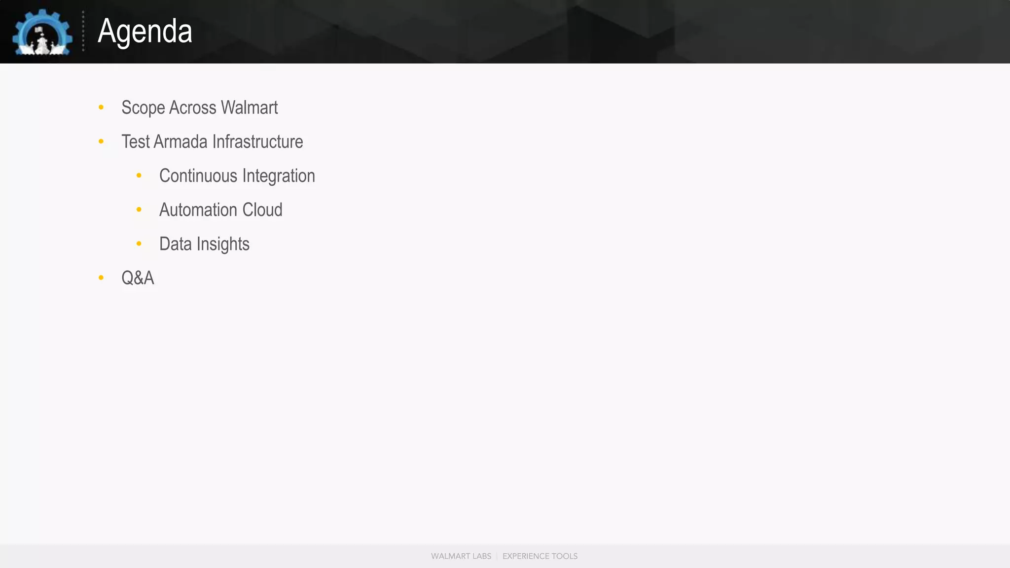 Quality automation at walmart scale | PPT