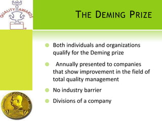 Quality awards | PPTX