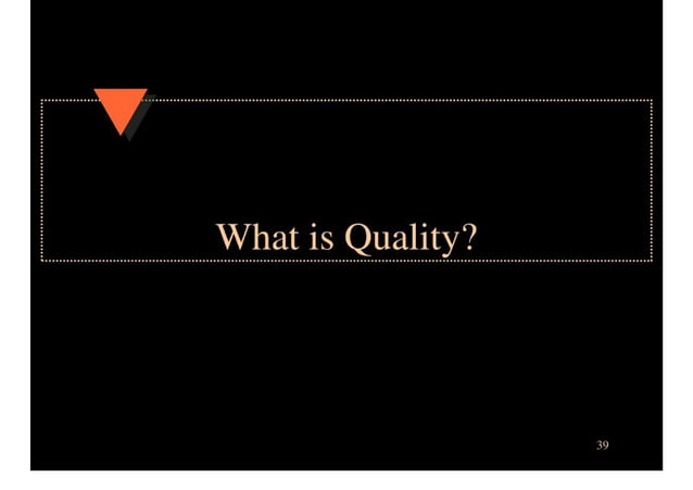 Quality Awareness | PDF