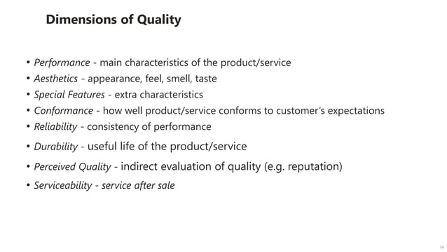 Quality Awareness Session.pptx | Business Operations | Business