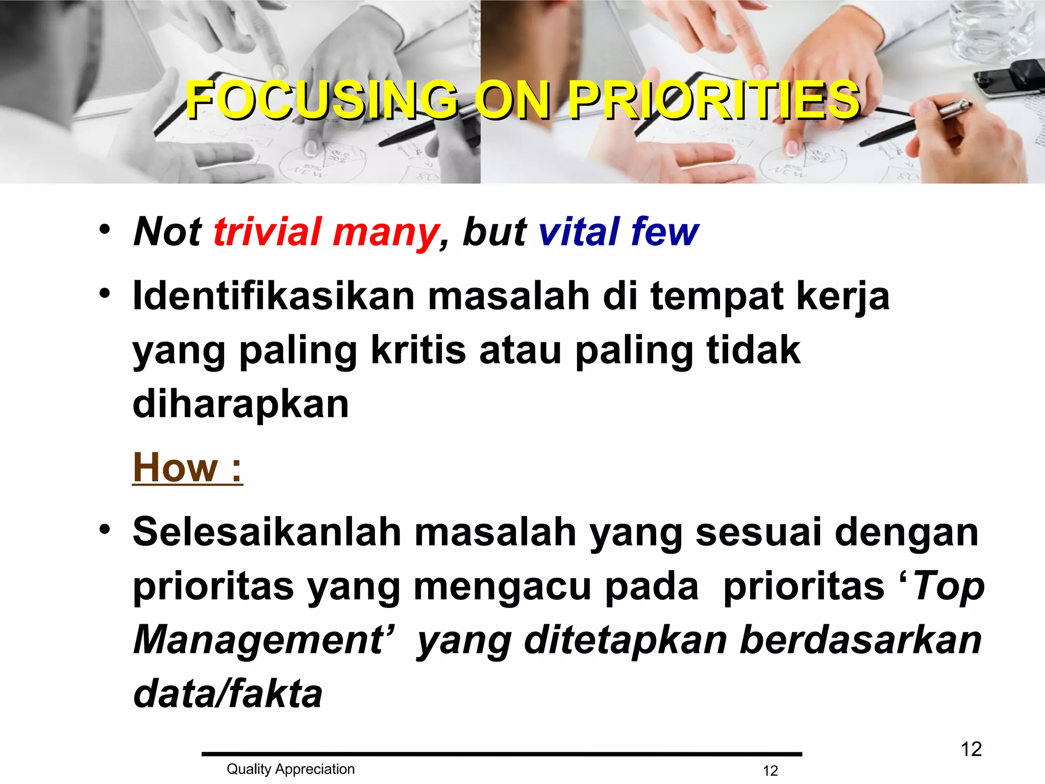 Quality behavior r00 TQM Principles | PPT