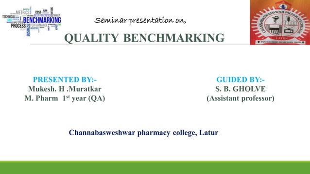 Quality benchmarking | PDF | Business Administration | Business