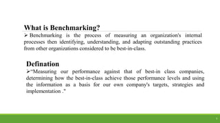 Quality benchmarking | PDF