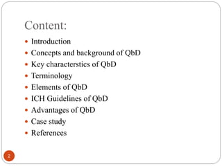 Quality by Design (QbD) | PPTX