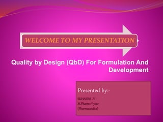 Quality by design | PPTX