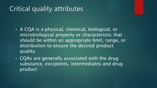 Quality by Design | PPTX | Pharmaceutical Industry | Industries