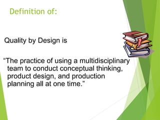 Quality by design | PPT