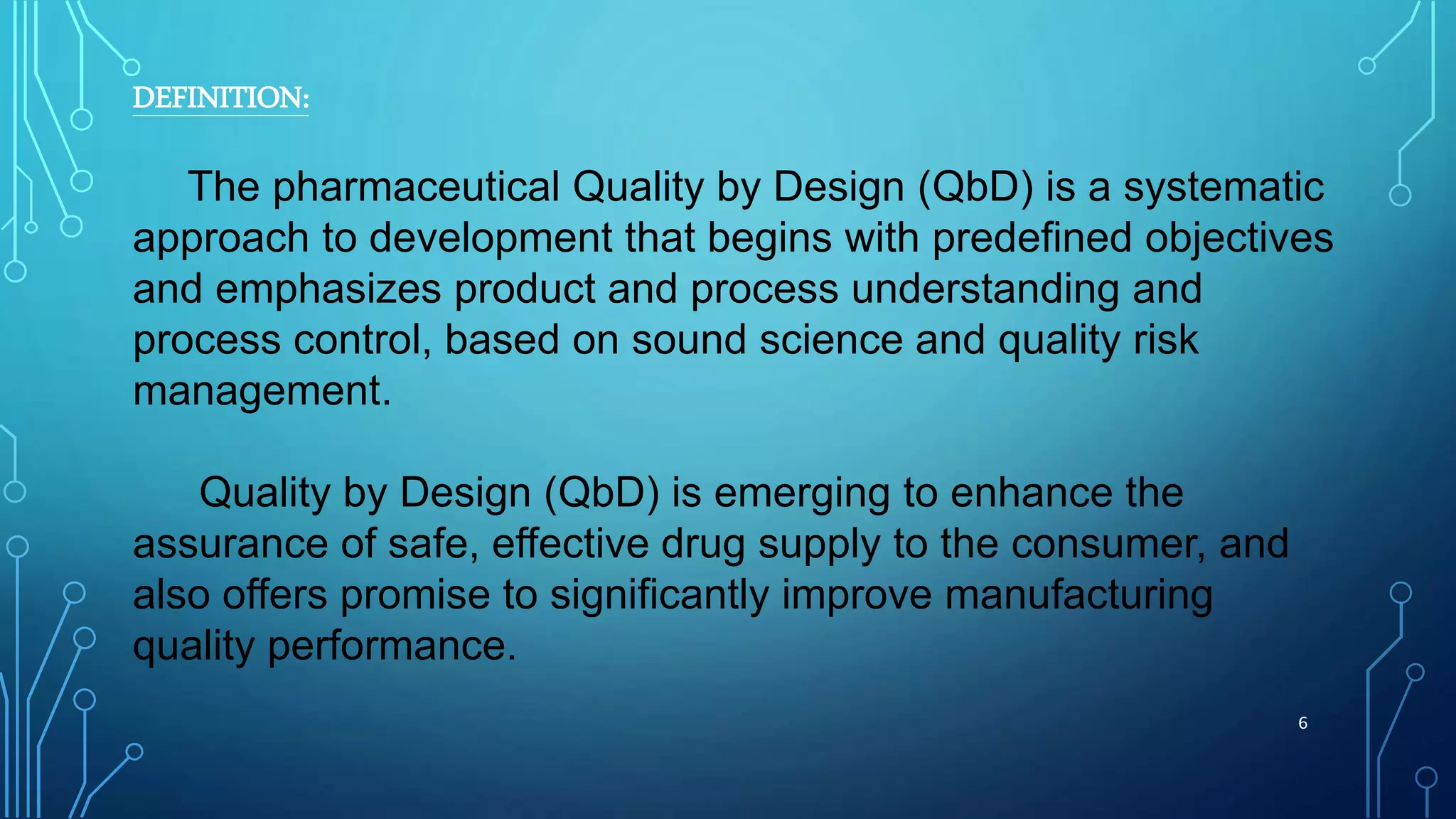 Quality by design | PPT