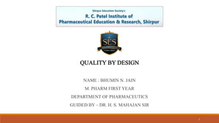 Quality by Design.pptx