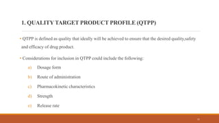 Quality by Design.pptx | Pharmaceutical Industry | Industries