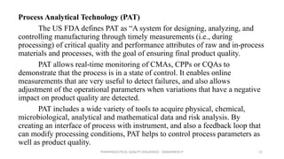 Quality by Design (QbD) in Pharmaceutical quality assurance | PPTX