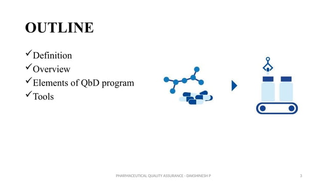 Quality by Design (QbD) in Pharmaceutical quality assurance | PPTX ...