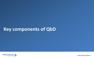 Quality by design for Pharmaceutical Industries: An introduction | PPT