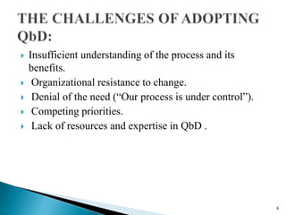 Quality by design (qb d). | PPT